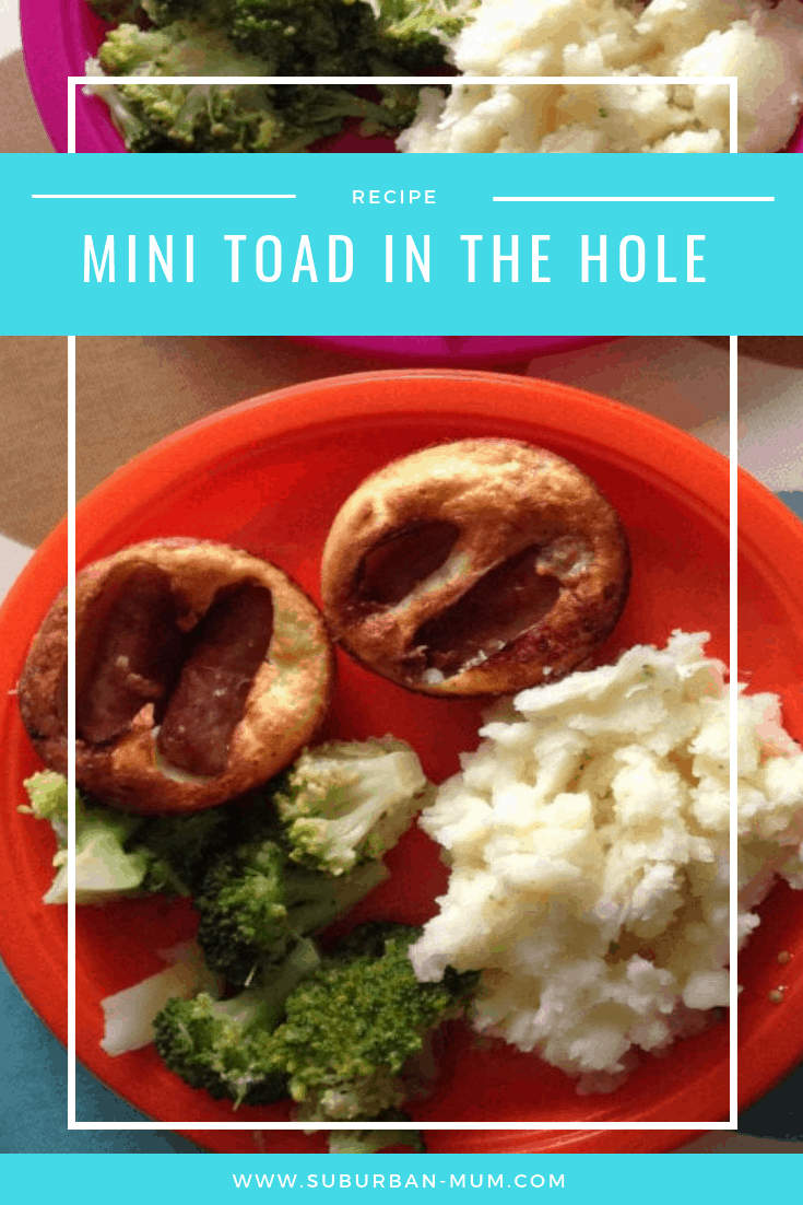 Mini Toad in the hole recipe | Suburban Mum