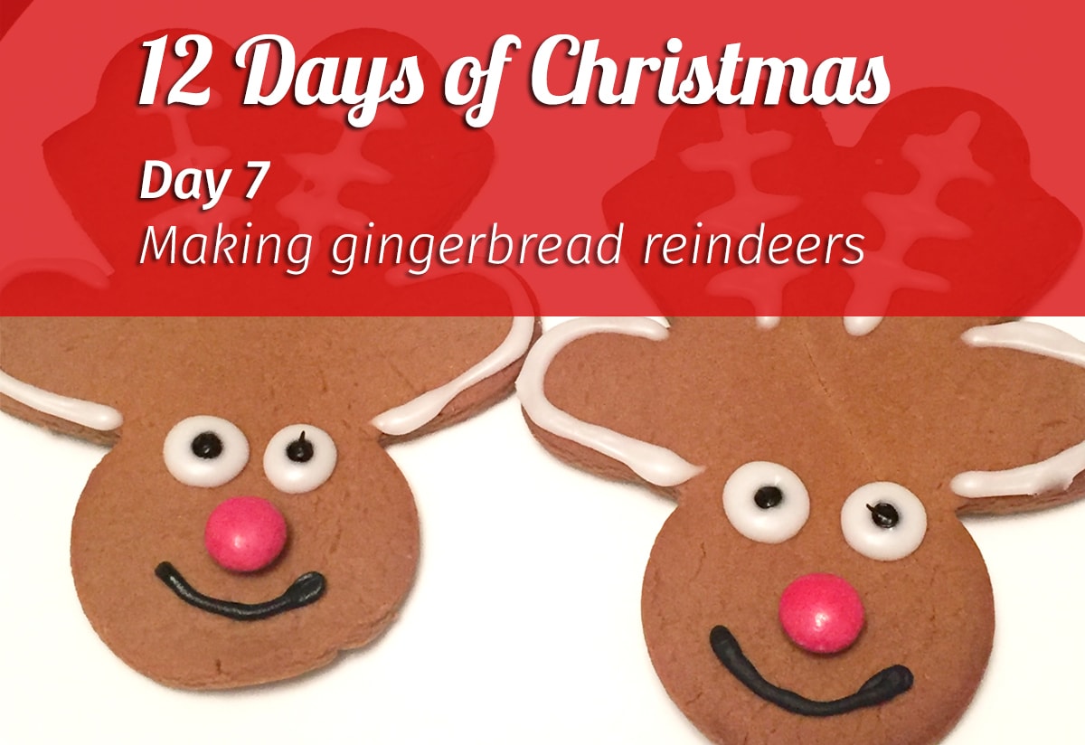 How to make Gingerbread Reindeers | Suburban Mum