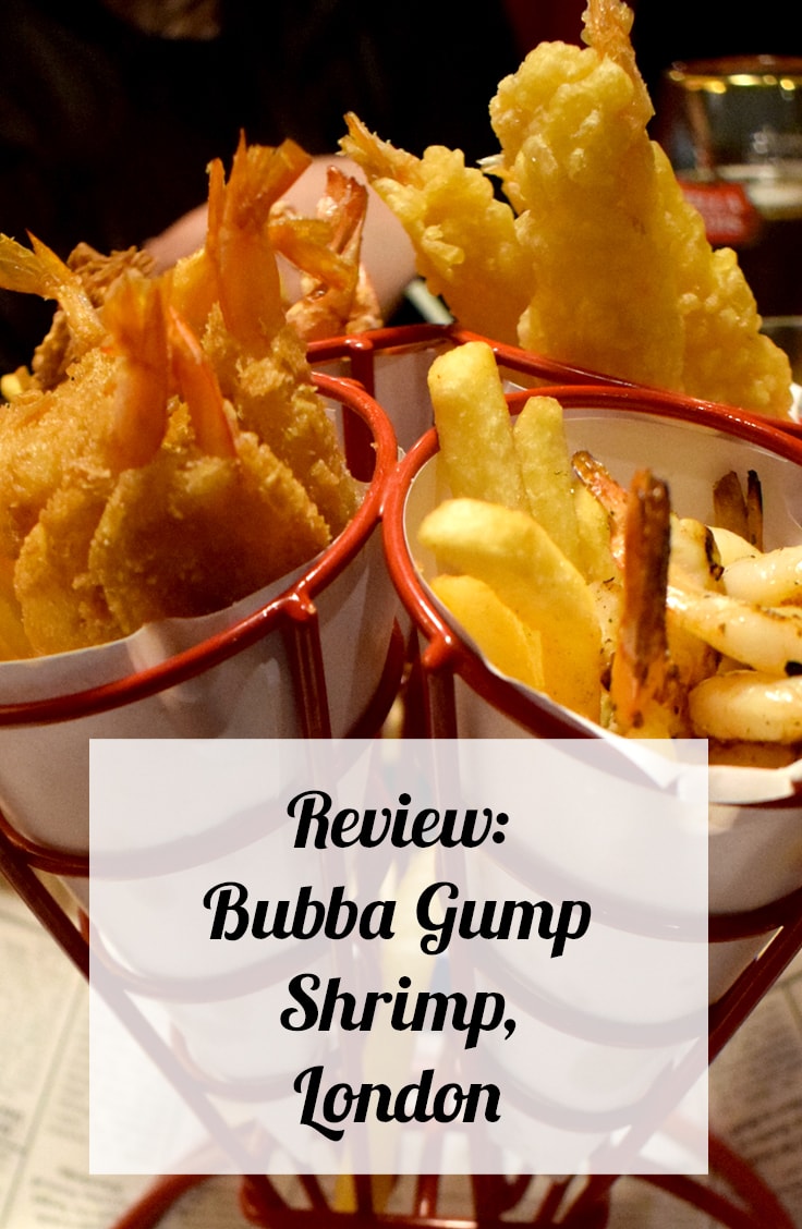 Bubba Gump Shrimp London review | Suburban Mum