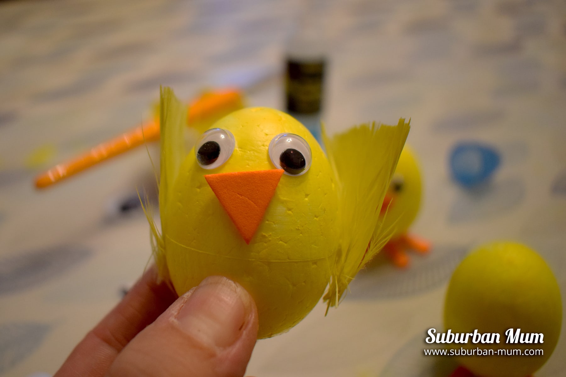 Craft Corner: How to make your own Easter Chicks | Suburban Mum