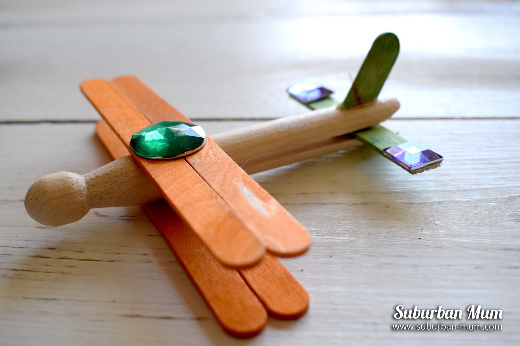 Craft Corner: Clothes Pin Aeroplane | Suburban Mum
