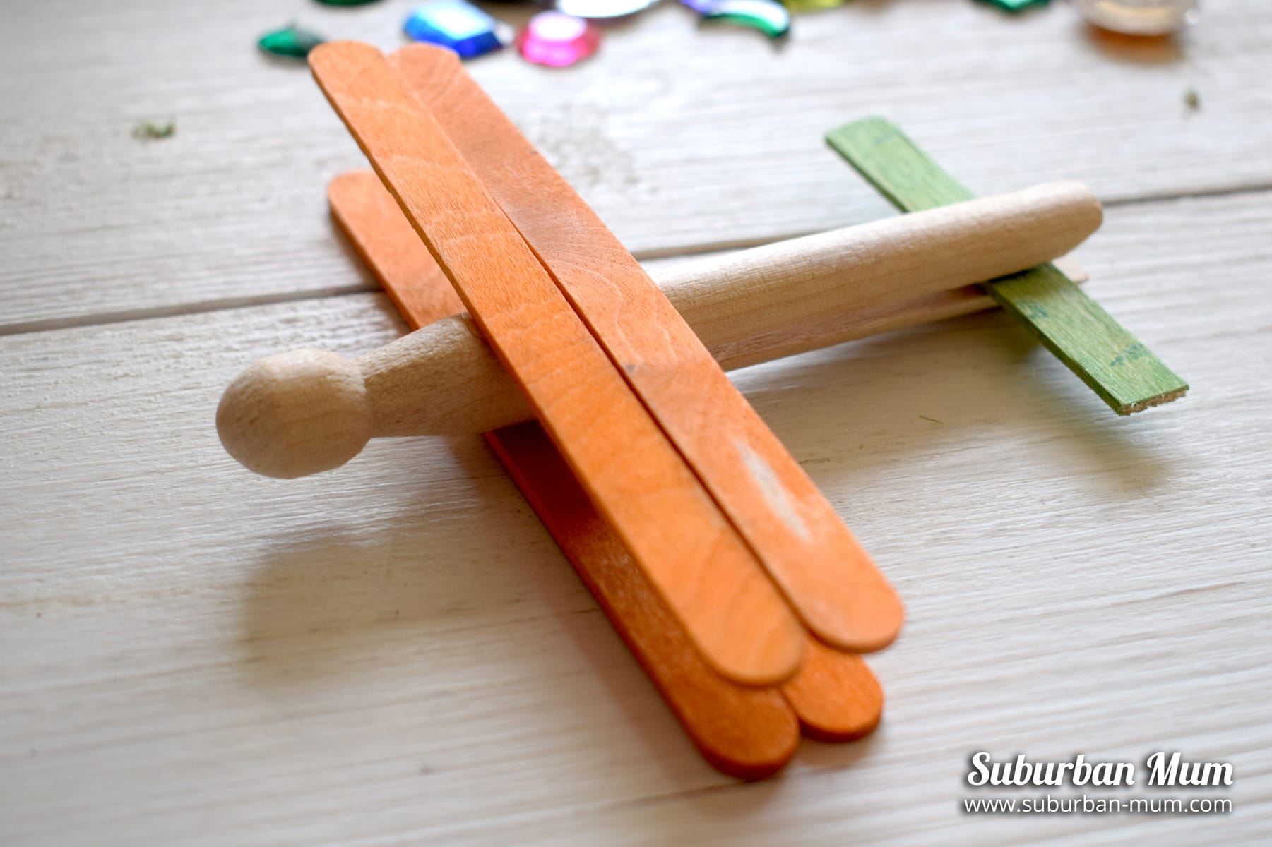 Craft Corner: Clothes Pin Aeroplane | Suburban Mum