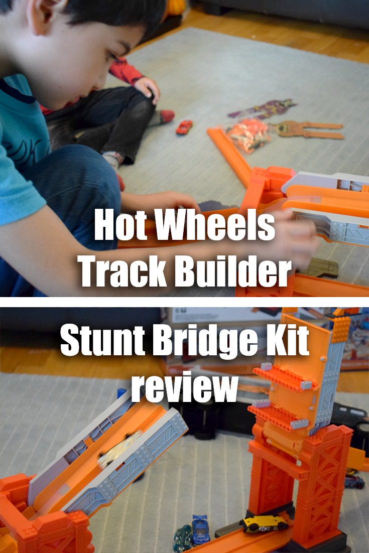 Review: Hot Wheels Track Builder Stunt Bridge Kit | Suburban Mum