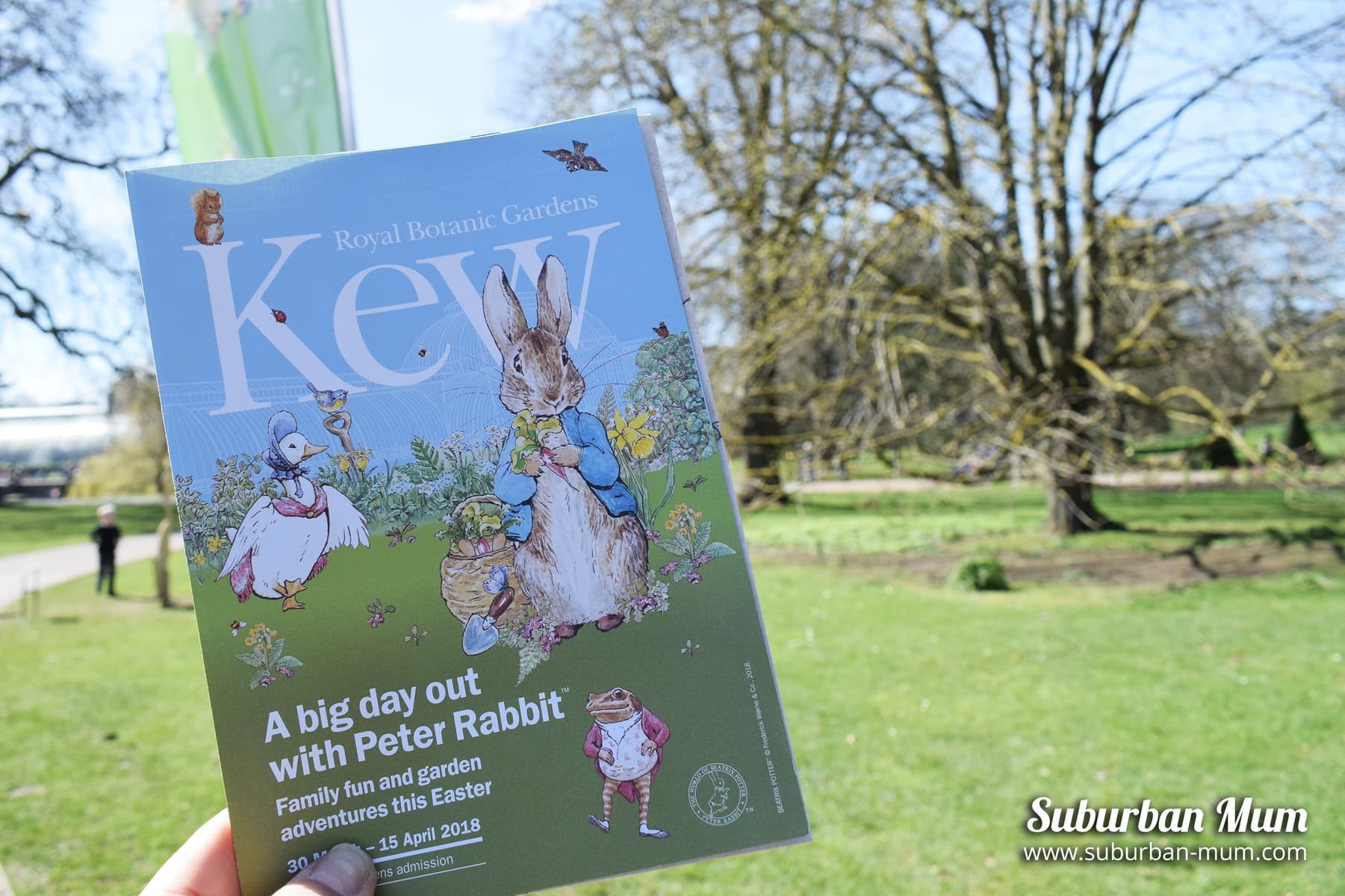 Review: A Big Day Out with Peter Rabbit at Kew Gardens | Suburban Mum