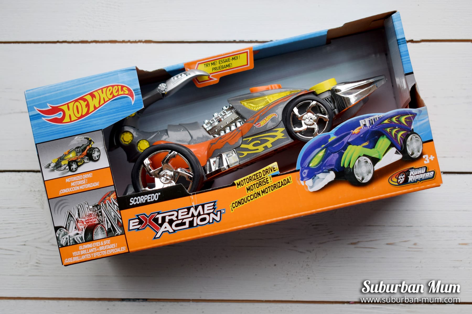 Boys and their toys: Hot Wheels Extreme Action & Nikko Velocitrax ...