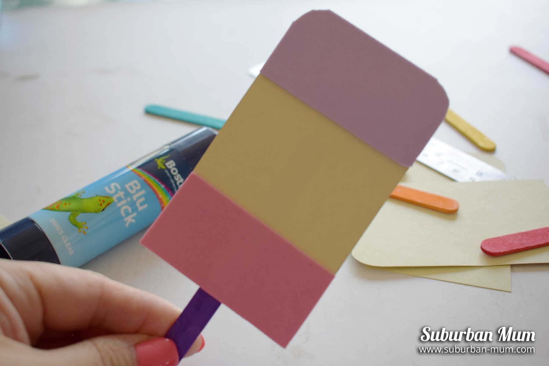 Craft Corner: Ice Lolly Bunting | Suburban Mum