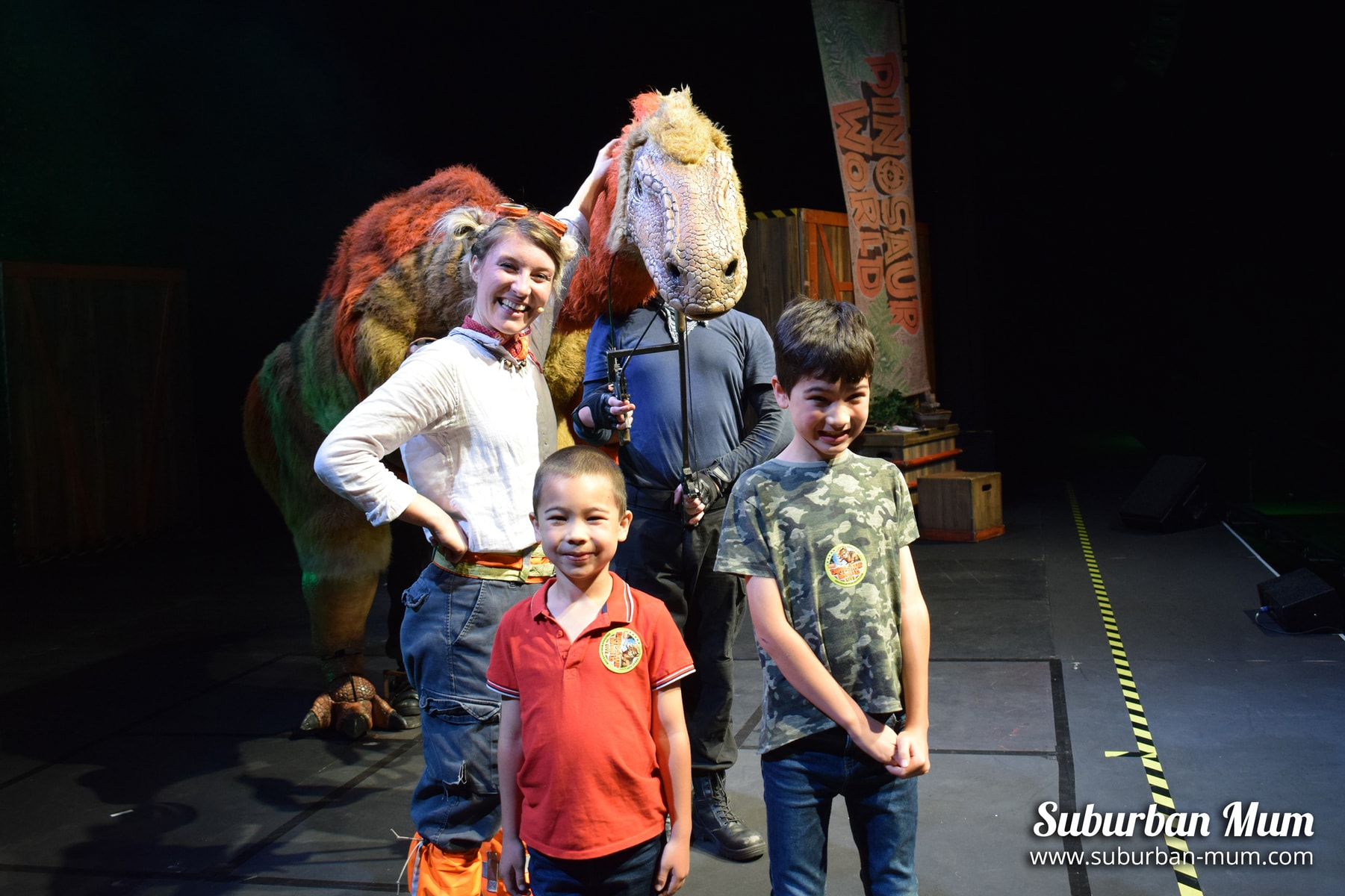 Review: Dinosaur World Live, Troubadour Wembley Park Theatre | Suburban Mum