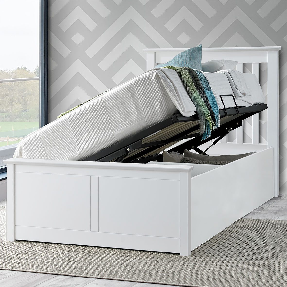 5 beautiful Wooden Ottoman Bed Frames | Suburban Mum